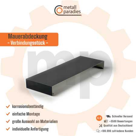 Mauerabdeckung-Verbinder – Typ A | Metallparadies